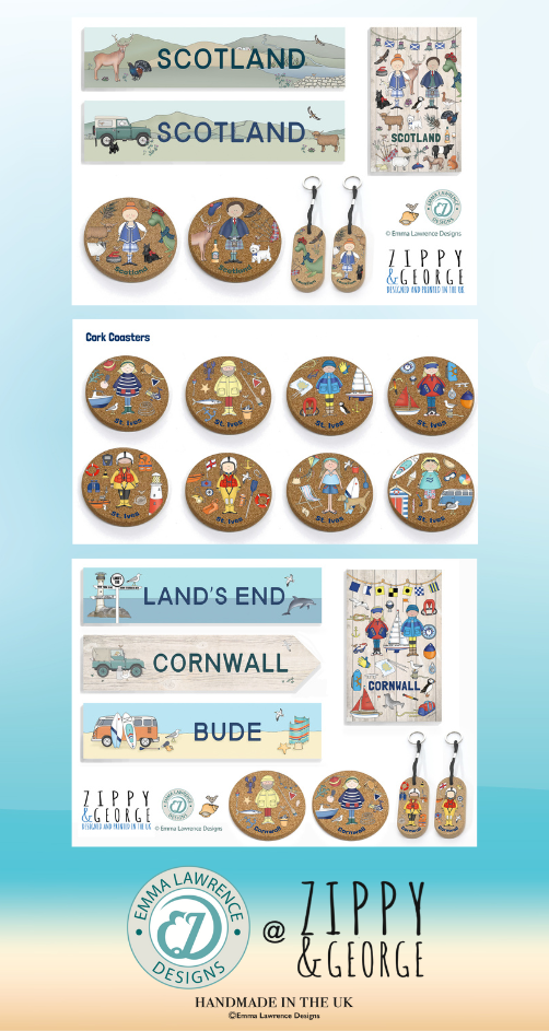 Zippy & George Handmade Signs