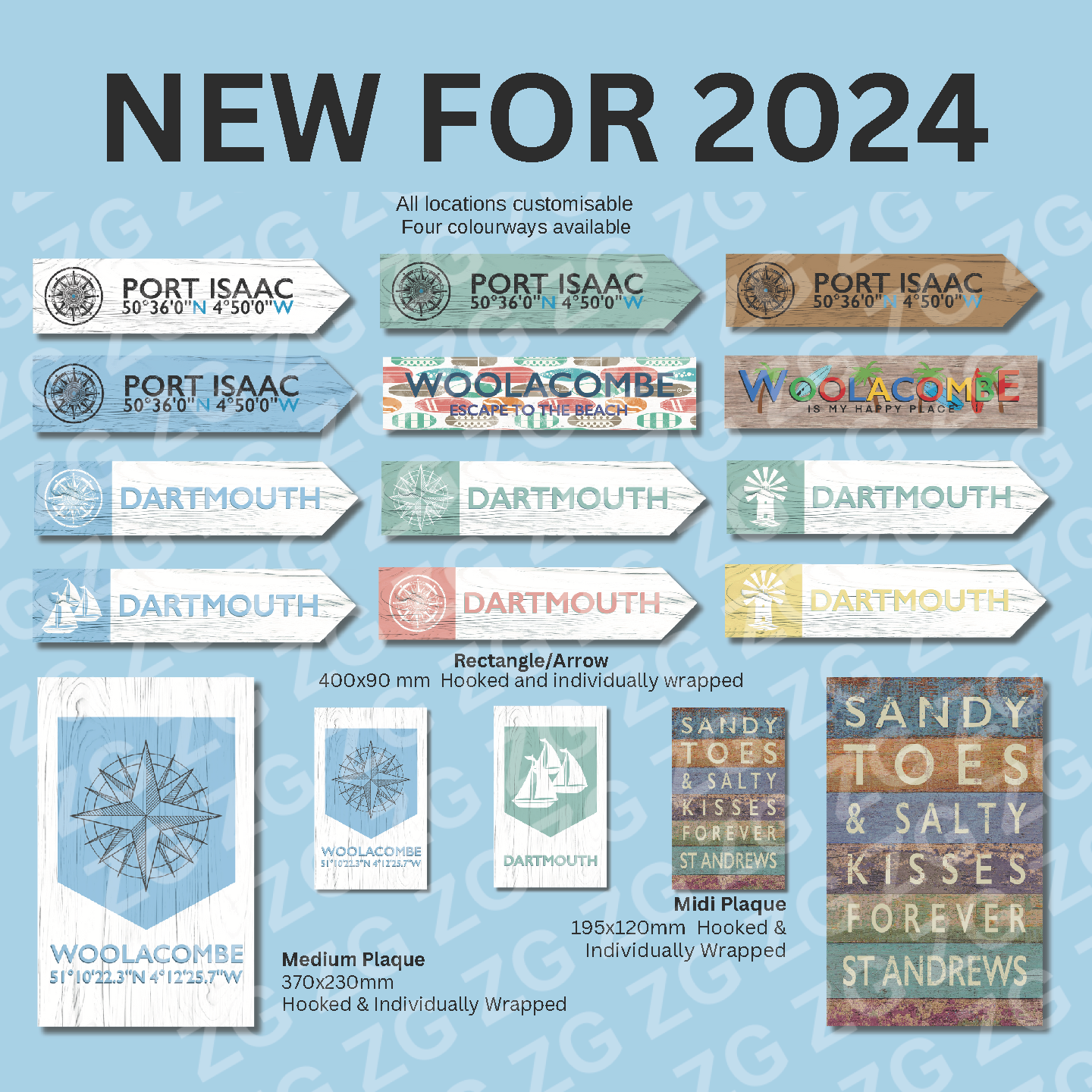 Zippy & George Handmade Signs